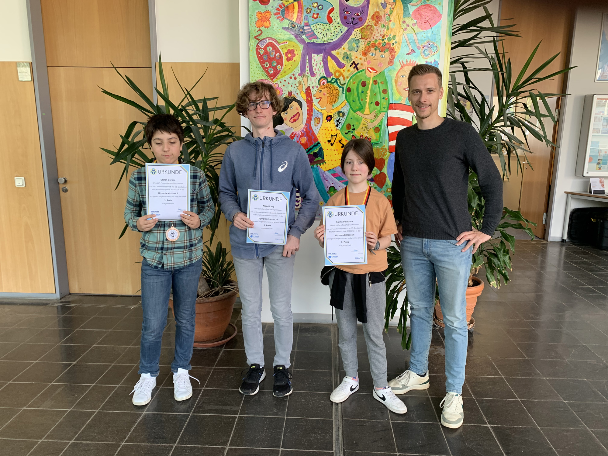 DFG-Schüler erfolgreich bei Mathematik-Olympiade - Deutsch ...